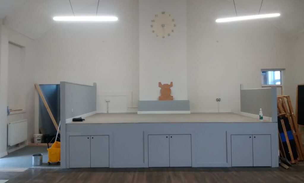 Main Hall Stage – Seghill Community Centre